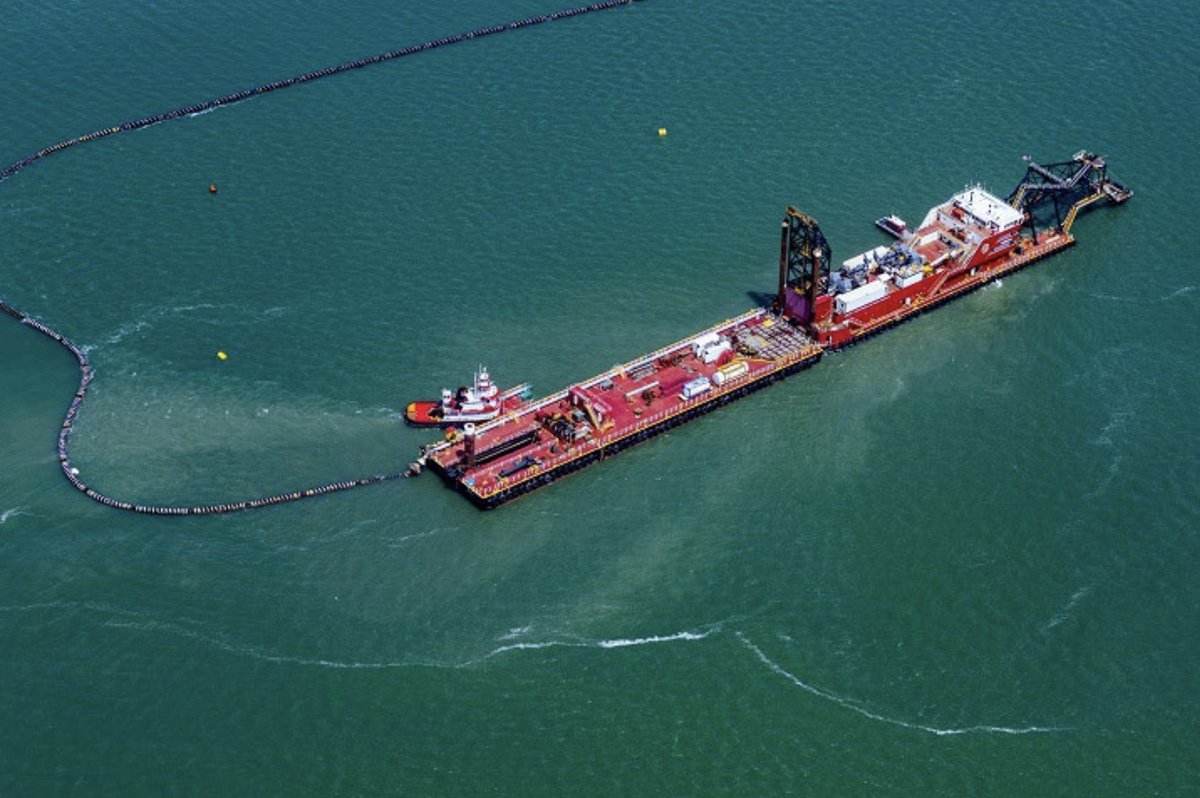 First section of Houston Ship Channel expansion complete - BIC Magazine