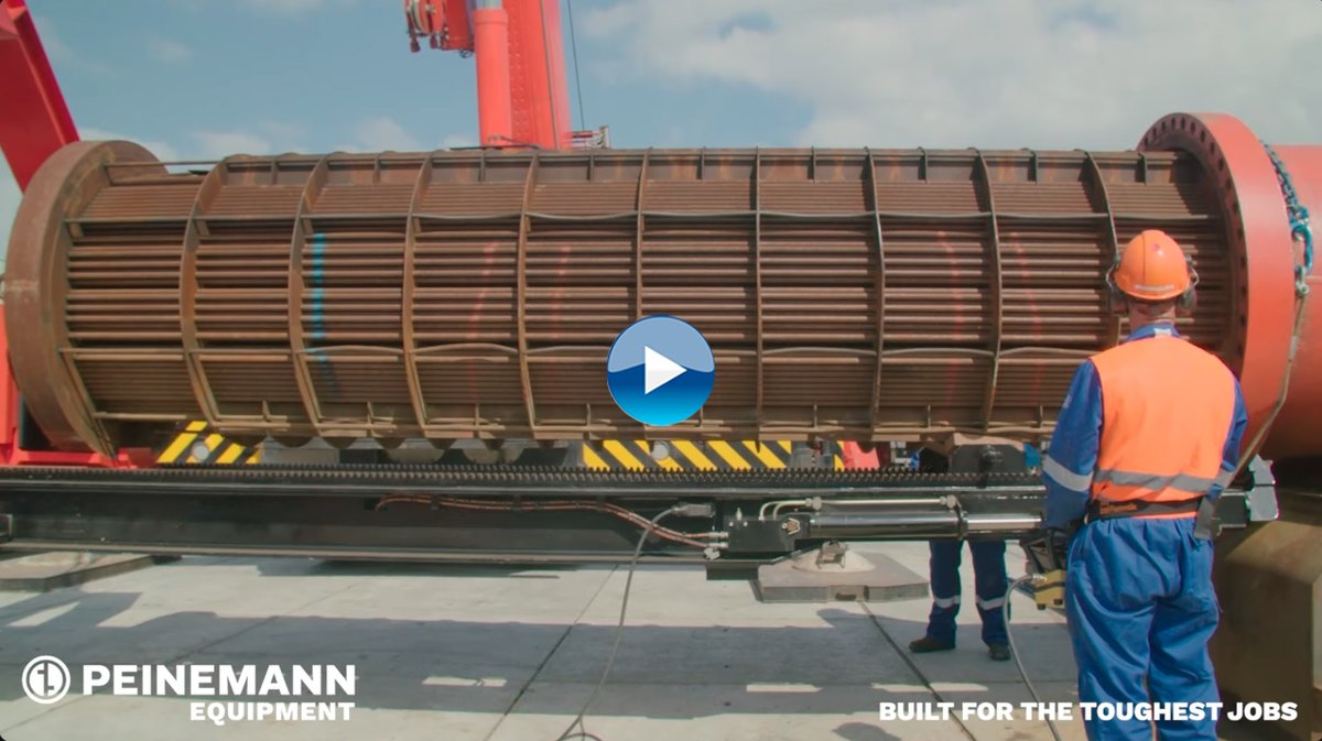 Aerial bundle extractor in action - Peinemann Equipment - BIC Magazine
