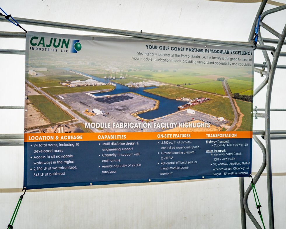 Cajun announces grand opening of new Module Fabrication Facility in ...